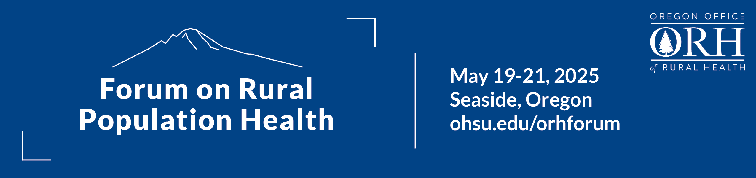 Forum on Rural Population Health | OHSU